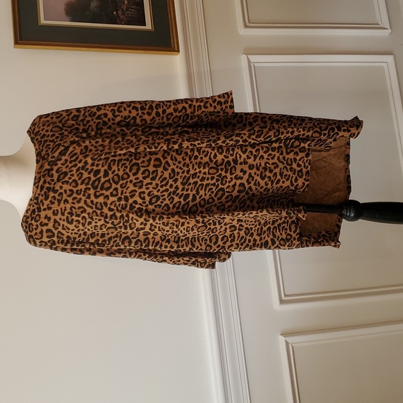 Terra & Sky | Tops | Terra Sky Leopard Print Plus Size Tunic | Poshmark